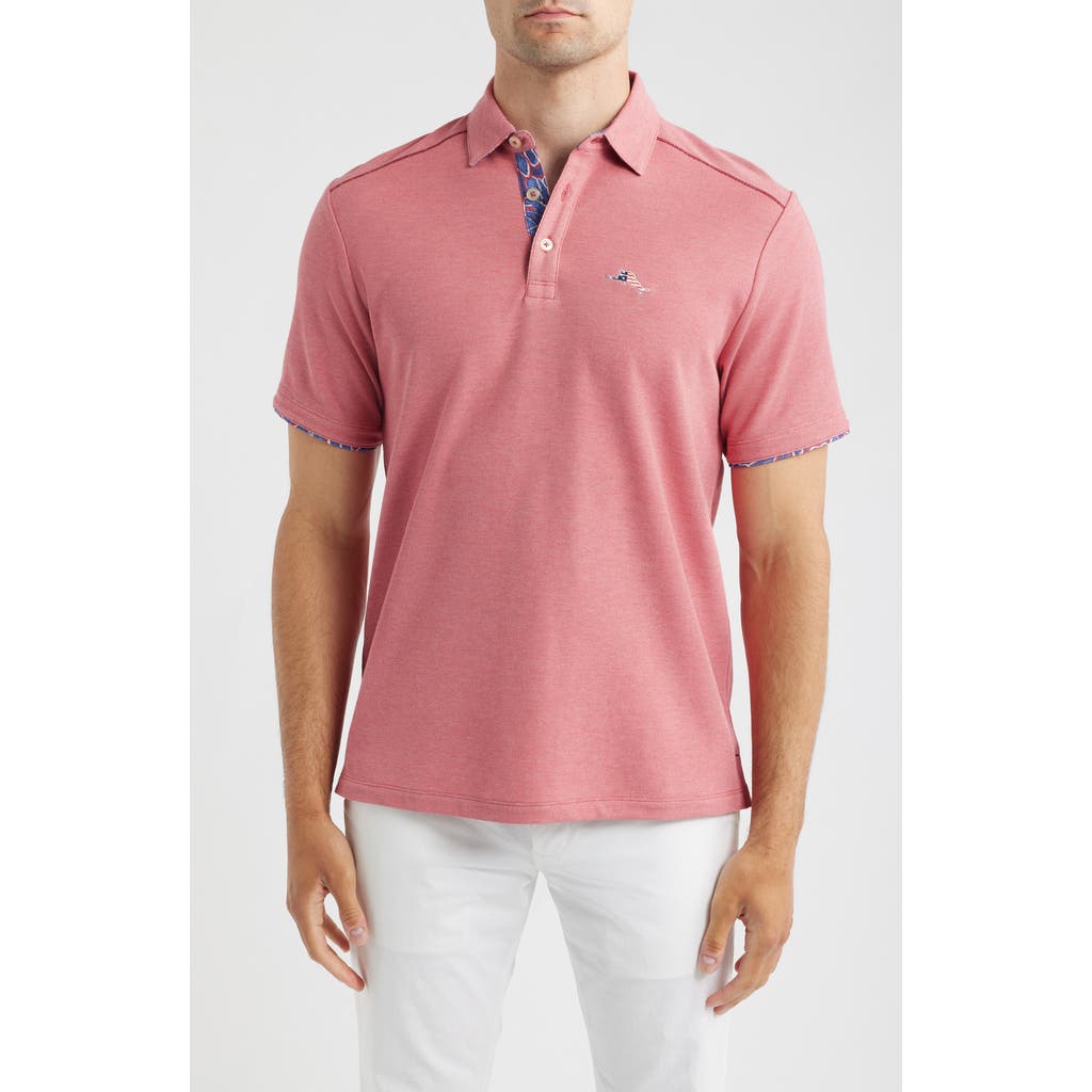 TOMMY BAHAMA geo rio 5 o'clock islandzone® polo